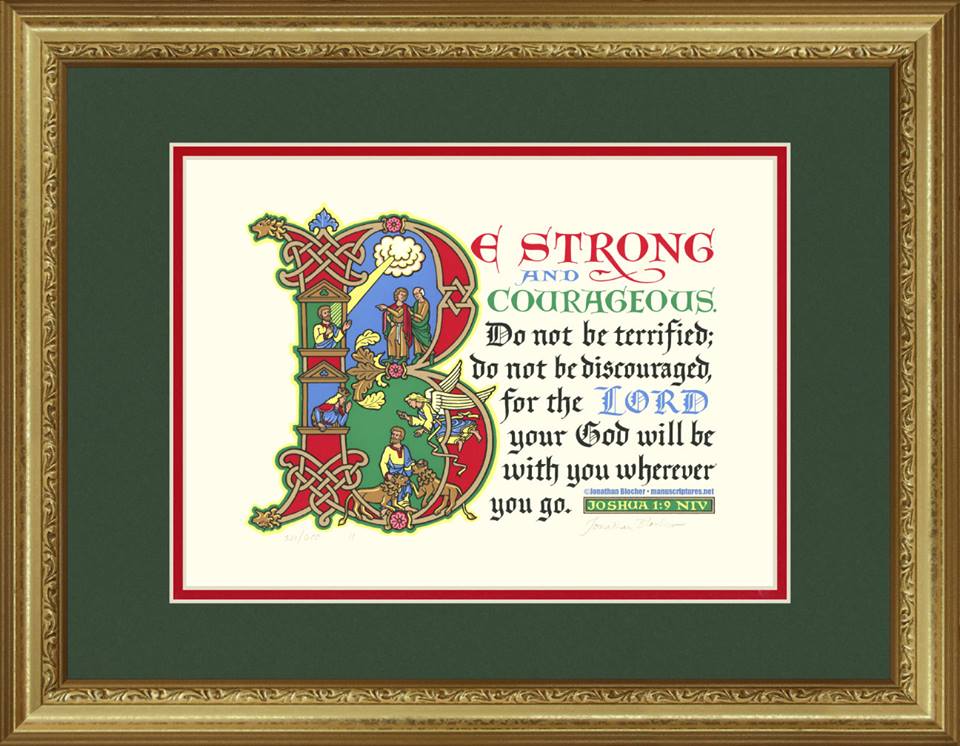 Joshua 1:9 NIV – Manuscriptures.com