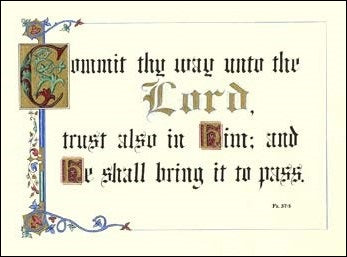 Psalm 37:5 KJV – Manuscriptures.com